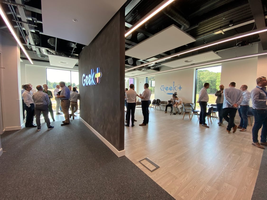 Geek+ opens new UK headquarters with robotics experience center